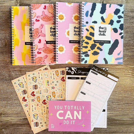 The Busy Club | Meal Planners | Food Planners | Menu Planners