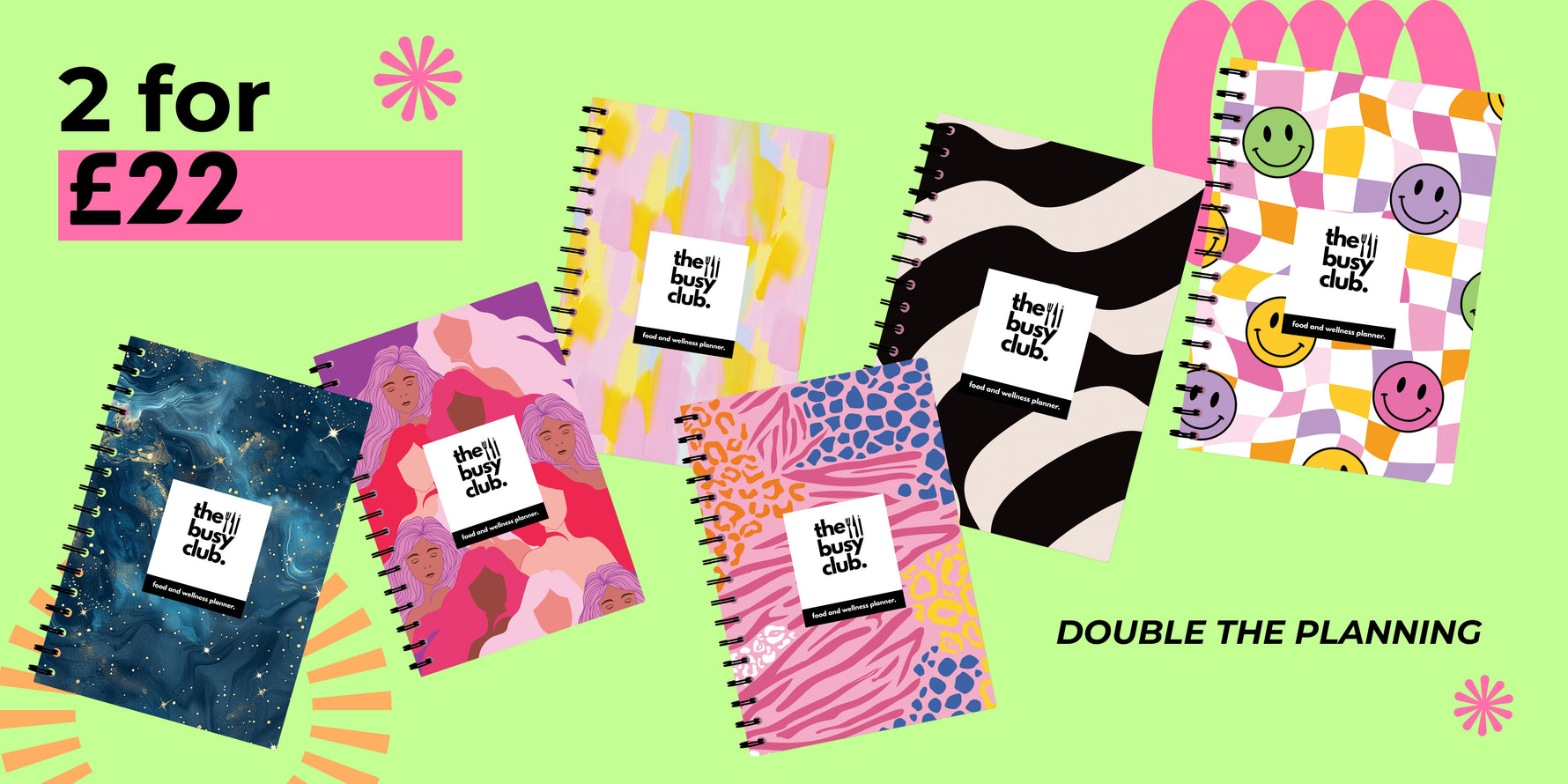 The Busy Club | Meal Planners | Food Planners | Menu Planners